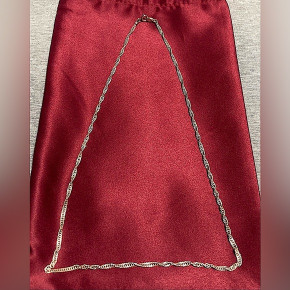 925 Silver Necklace | Accessories | 2 Az 925 India Twisted Rope Silver ...